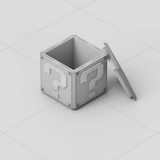 📦 BOX MARIO BROS - Mistery box - (pieces fit perfectly)・ STL File for ...