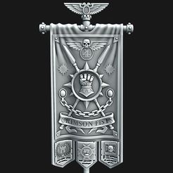 Download 55 3D models from Banners listed by Red-warden-miniatures • 3D ...