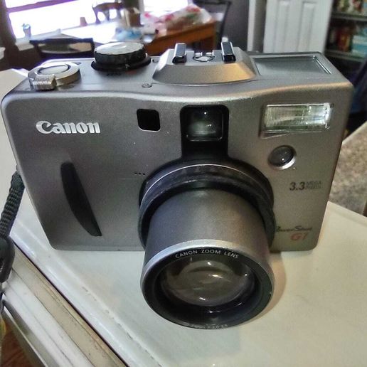 🧵 Canon Powershot G1/G2 adapter thread cover・Free STL File for ・Cults