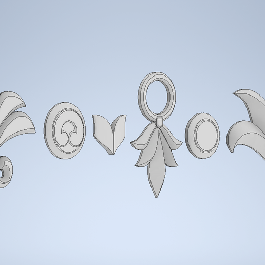 ⭐ Honkai: Star Rail - Aglaea Clothing Accessories・ STL File for 3D ...