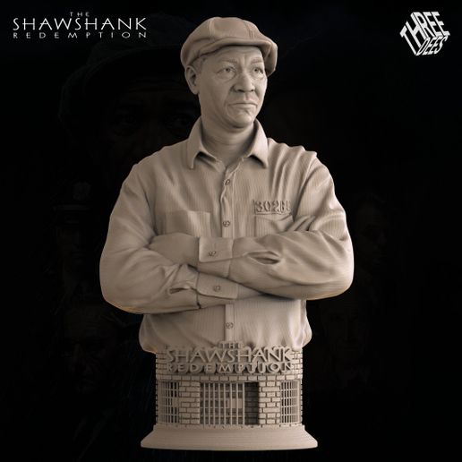 🎦 The Shawshank Redemption - Morgan Freeman As Ellis Boyd "Red" Redding ...
