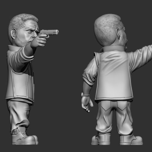 STL file KRAZY-8 🦡 ・3D print design to download・Cults