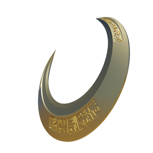 🌙 Moon Knight Crescent Blade dagger・ STL File for ・Cults