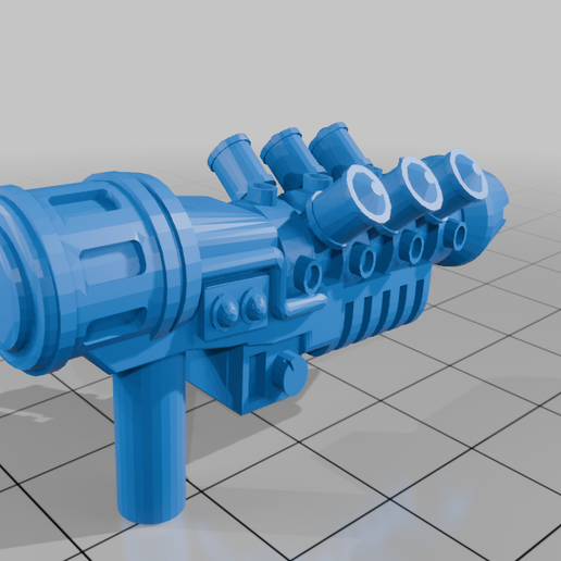 🤖 transformers 40k grav gun・Free 3D File for ・Cults