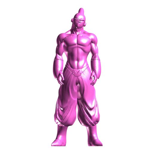 🐉 Super Buu (Dragon Ball Z) – HD Iconic Stance 3D Model・ OBJ File for ...