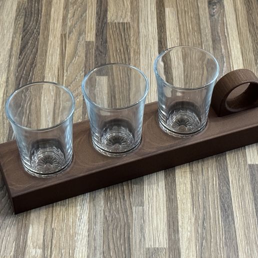 🍹 Shot Glass Holder・ STL File for 3D printing・Cults