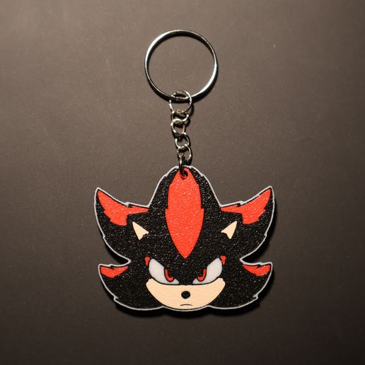STL file Shadow Keychain (Sonic the Hedgehog) 🗝️ (3MF)・3D printable ...
