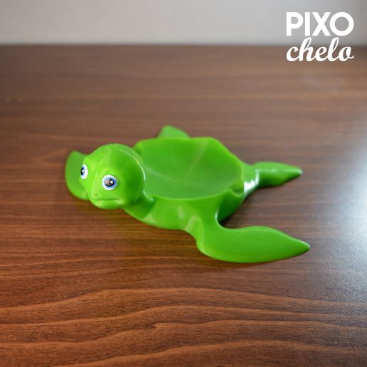 3d printed burger turtle