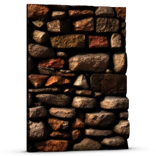 3D file Stone Wall 022 🏰 ・3D printing model to download・Cults