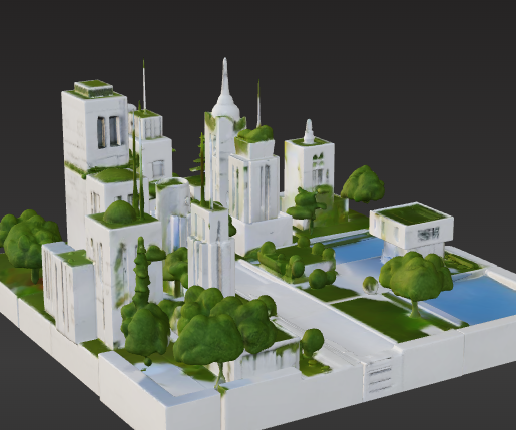 3d city project
