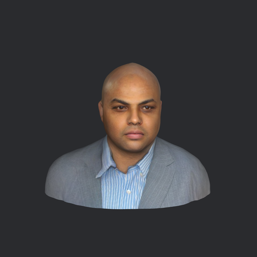 👤 Charles Barkley-bust/head/face ready for 3d printing・ 3D File for 3D ...