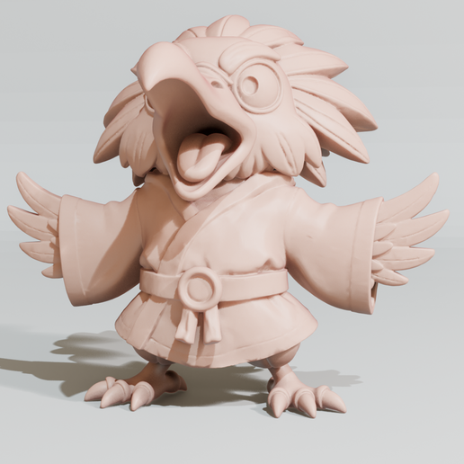 🇯🇵 Kotengu - Chibi YokaiZ・ 3D File for 3D printing・Cults