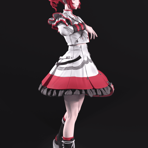 💬 Kasane Teto - SynthV・ 3D File for 3D printing・Cults