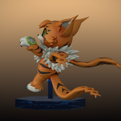 🐉 Digimon Meicoomon・ 3D File for 3D printing・Cults