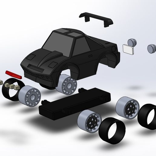 👾 KITT Knight rider・ STL File for 3D printing・Cults