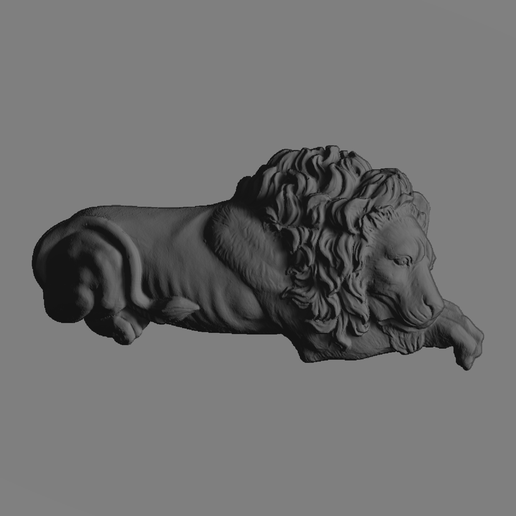STL file lion stl cnc design 🦁 ・3D printer model to download・Cults