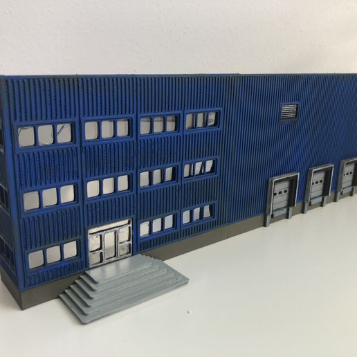 🏗️ N Scale Warehouse・ STL File for ・Cults
