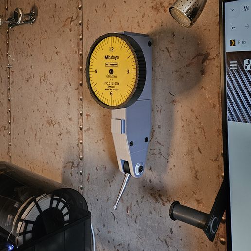 🕰️ Wall clock Lever comparator / Mitutoyo pepitas・Free STL File for 3D printing・Cults
