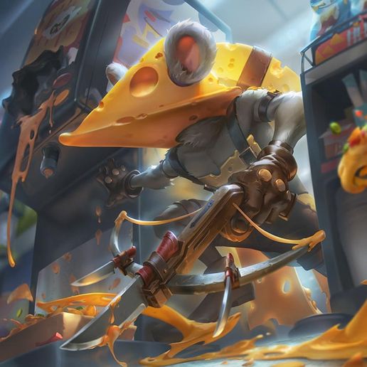 STL file Cheddar Chief Twitch - 12 Variant Print Pack (League of ...