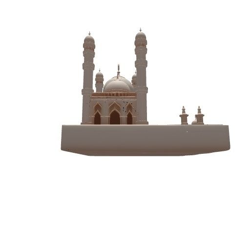 🕌 Islamic Mosque Showpiece 3D Print – Modern Decorative Sculpture Art ...