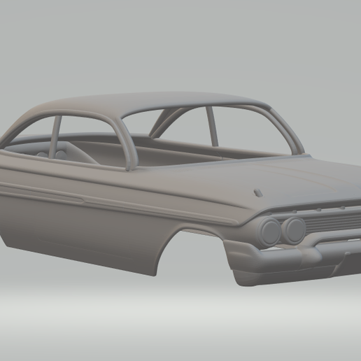 🚙 chevrolet impala 61・ STL File for ・Cults