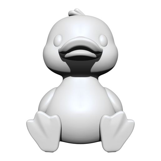 🦆 Duck・ STL File for 3D printing・Cults