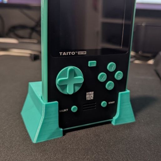 STL file Evercade Super Pocket Stand with Cartridge Slots 3D STL Taito Capcom Technos Atari 🎲 ...