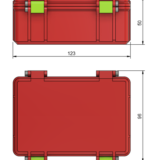 📦 BOX・ 3MF File for 3D printing・Cults