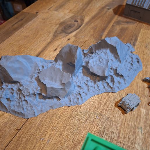 🪨 6mm scenery terrain volcanic rock・Free STL File for 3D printing・Cults