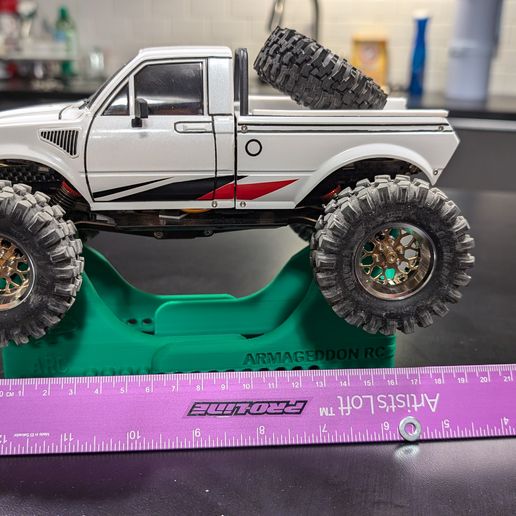 🆓 FREE Adjustable RC Display Stand 1/24 1/18 TRX4M SCX24 ETC・Free STL ...