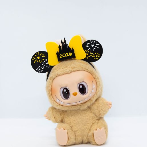 🐁 Labubu 2026 Disney Mickey Mouse Ear New Year's Eve NYE Headband ...