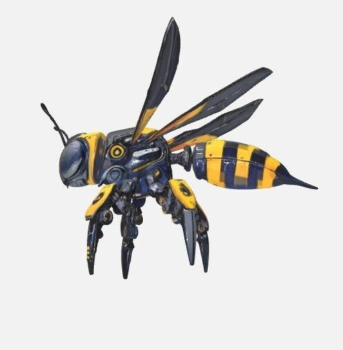 🤖 ROBOT WASP・Fichier STL Gratuit pour Impression 3D・Cults