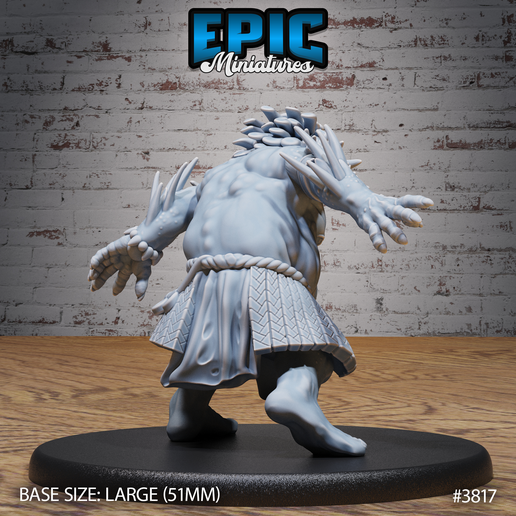 3D file Jungle Troll Roar ‧ DnD Miniature ‧ Tabletop Miniatures ...