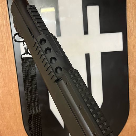🔫 "The Dragoon" Airsoft VSR10 M24 Rail System・ STL File for 3D printing ...