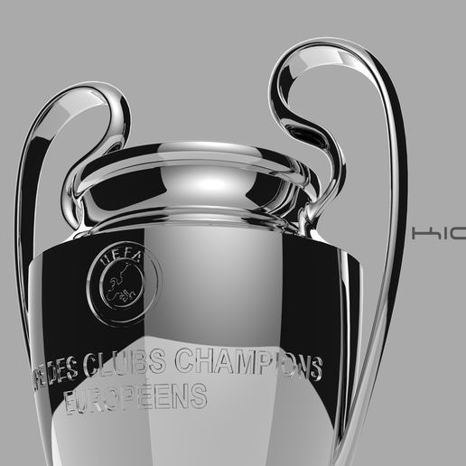 🏈 Champion League Cup・ STL File for 3D printing・Cults