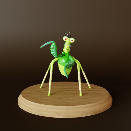 👾 Mantis・Archivo STL Gratis para ・Cults