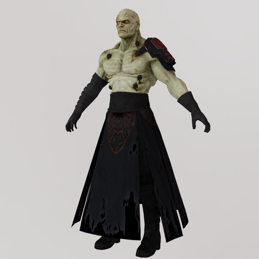 ⭐ Darth Sion Star Wars Textured Model・ OBJ File for ・Cults