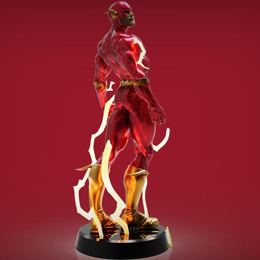 👾 The Flash SA・ STL File for 3D printing・Cults