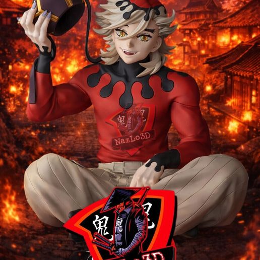 🗿 Doma Kimetsu No Yaiba - Demon Slayer・ STL File for 3D printing・Cults