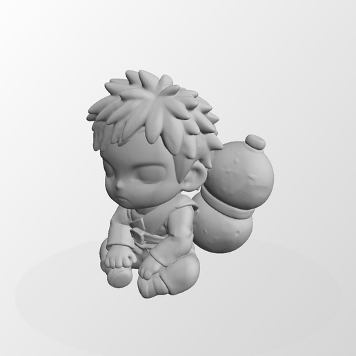 🗿 Gaara - Naruto・ STL File for 3D printing・Cults