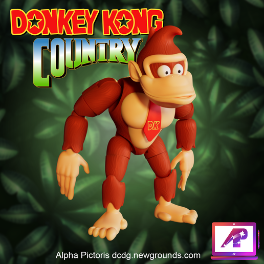 🐒 Donkey Kong Country TV series・ 3D File for 3D printing・Cults