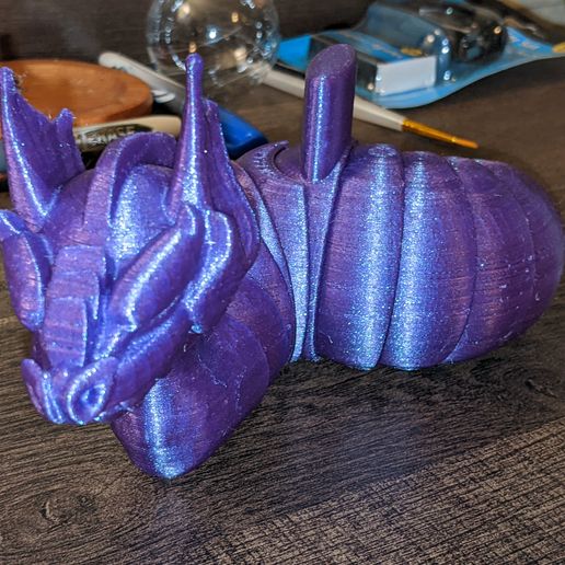 🐉 SCP-111 Dragon Snail・Free STL File for ・Cults