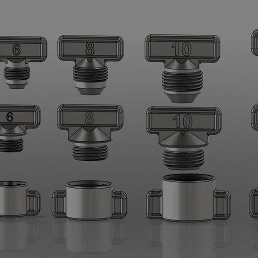 # AN Fitting Plastic Plugs and Caps V1! 🧰 **Keep your work CLEAN ...