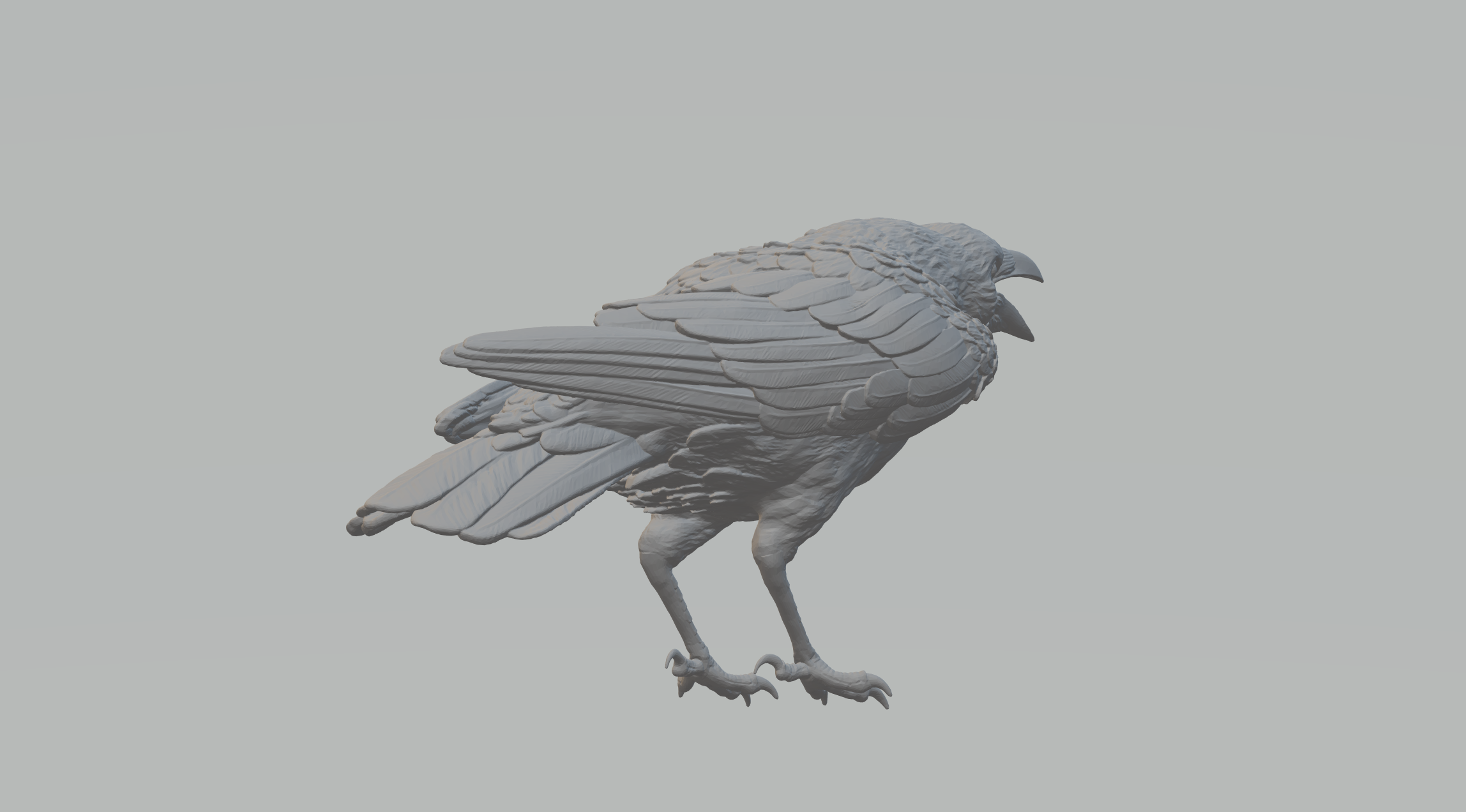 Archivo STL Modelo 3D de cuervo Modelo de impresión 3D・Objeto para impresora 3D para descargar・Cults