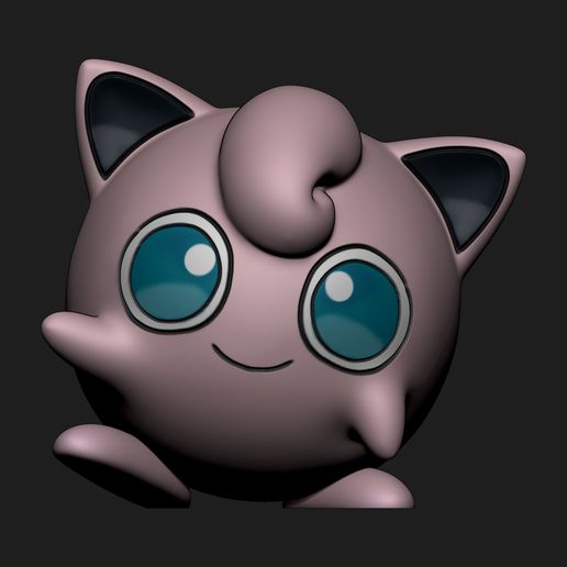 arquivo STL Pokemon - Jigglypuff con 2 poses diferentes 🐉 ・design de ...