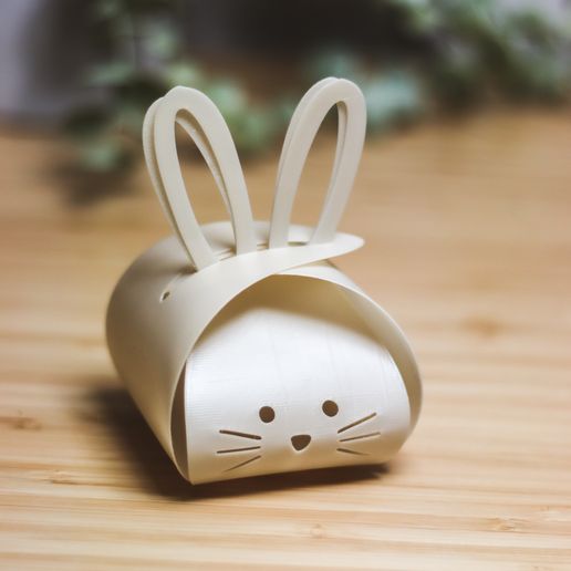 📦 Easter Bunny Foldable Box・Free STL File for 3D printing・Cults
