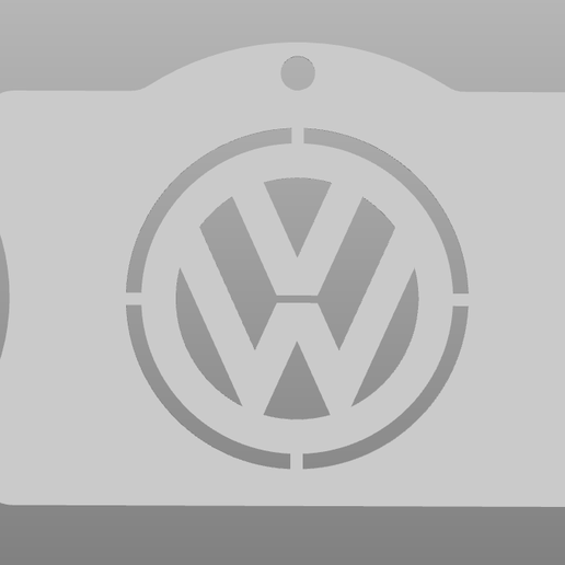🚗 VW Card Holder (Volkswagen)・ STL File for ・Cults