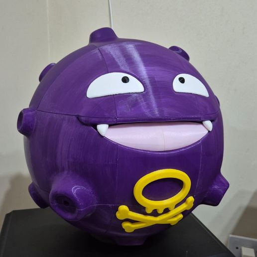 Impresión 3D Impresora 3D Koffing a tamaño real Archivo STL • Hecho con ...