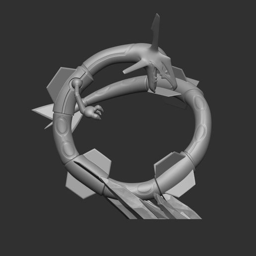 🐉 384 rayquaza・ 3D File for 3D printing・Cults