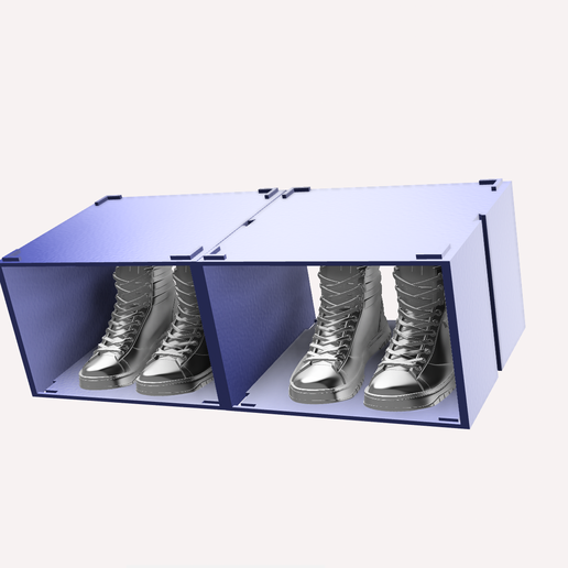 👟 Stackable shoe rack 2.0・ STL File for 3D printing・Cults